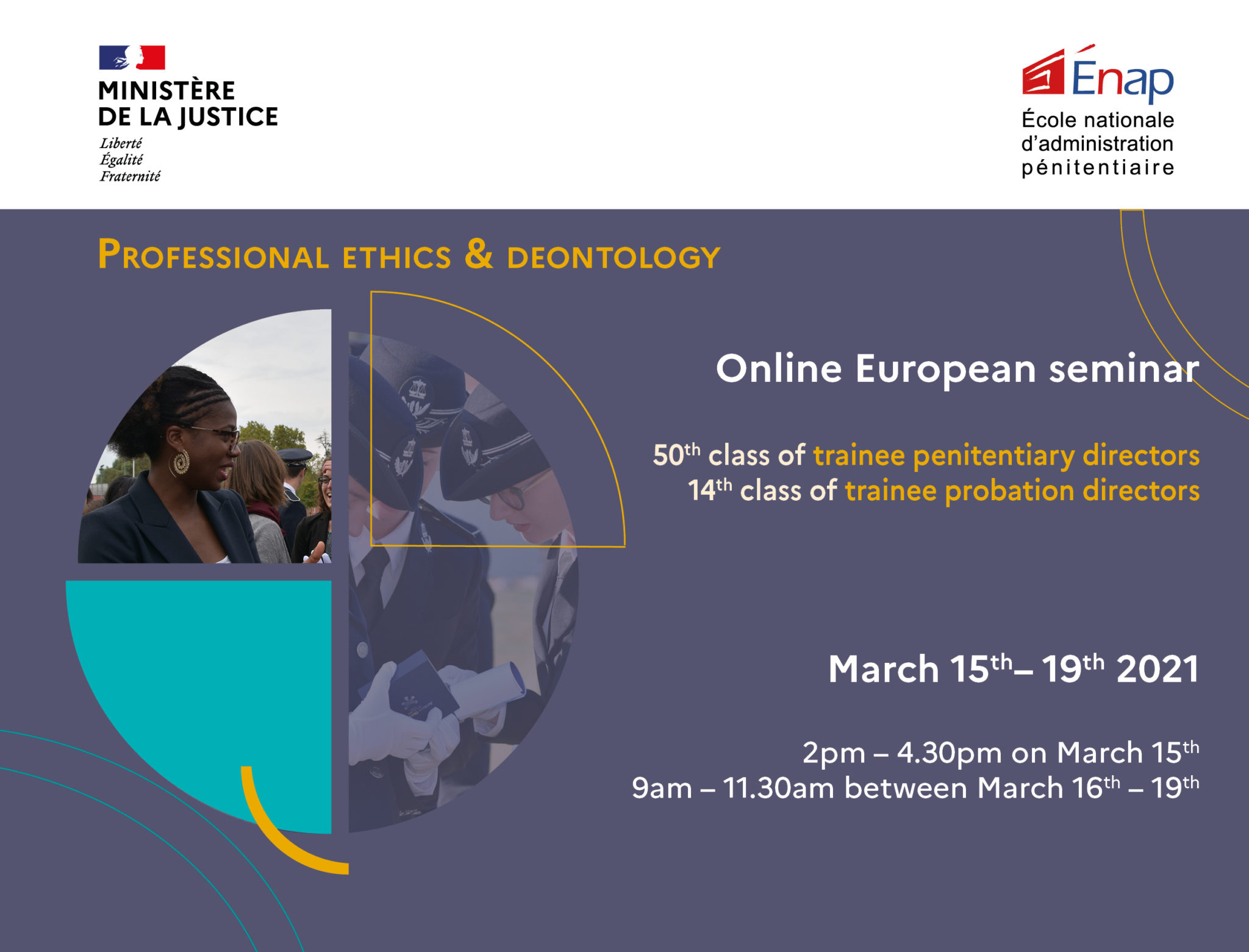 EPTA - European Penitentiary Training Academies Network » Online seminar on Ethics & Deontology ...